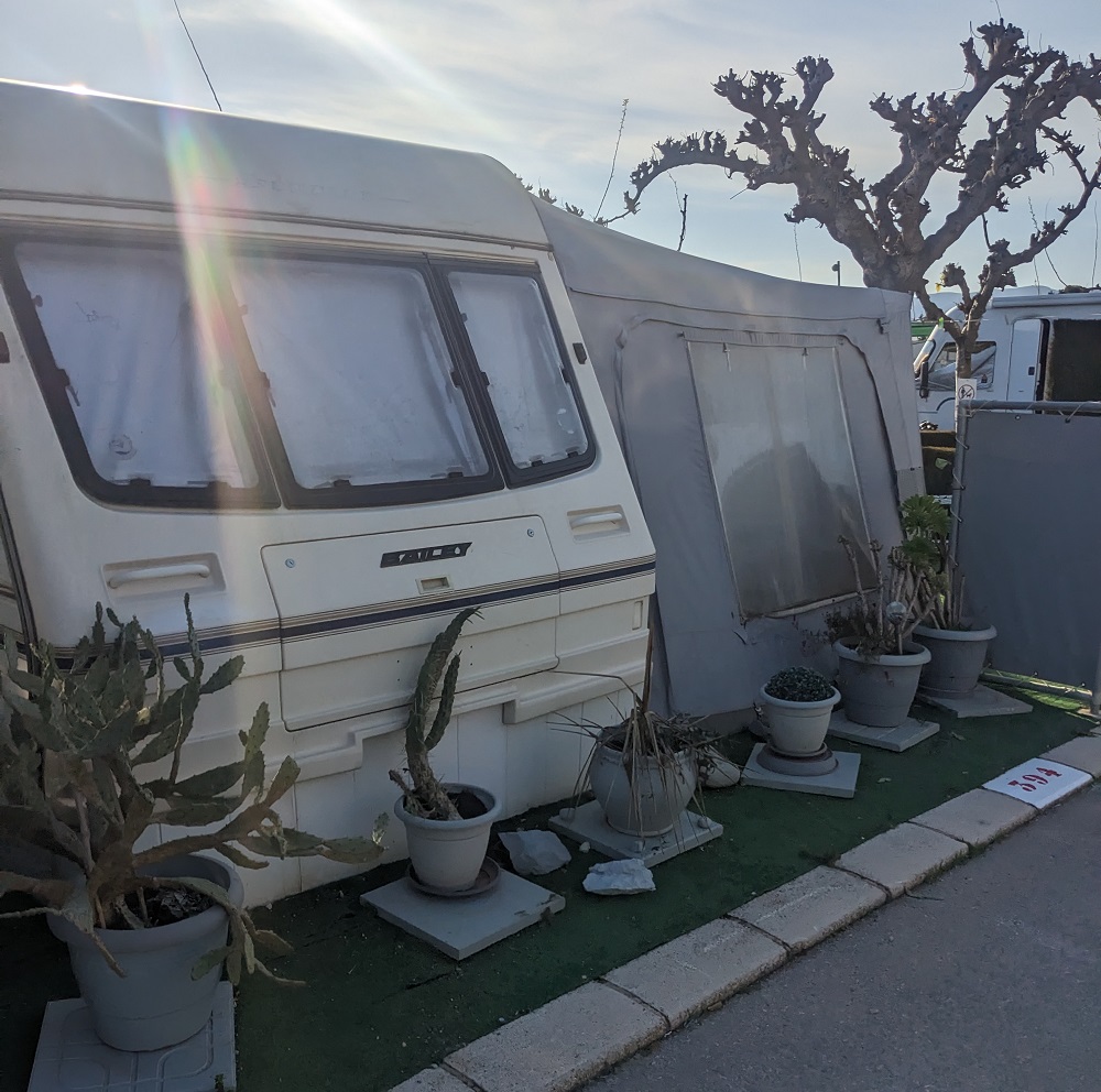 Caravan & Awning For Sale On Camping Raco Campsite In Benidorm - £ ...