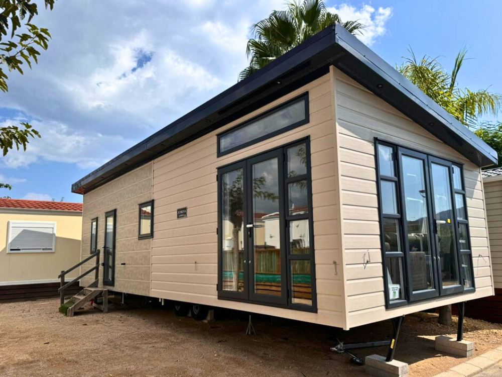 Brand New Delta Lodge For Sale On Camping Almafra In Benidorm
