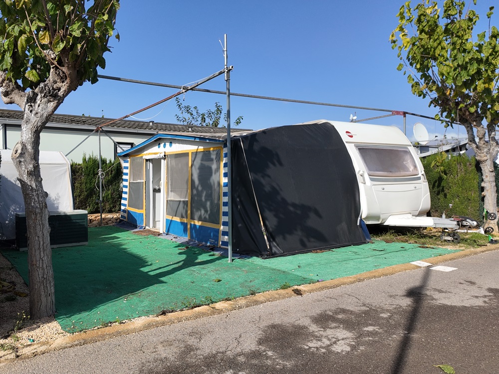 Touring Caravan & Awning For Sale On Camping Benisol Campsite In ...